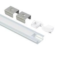 China Decorative Aluminium Recessed LED Profiles for LED Lighting Strips for sale