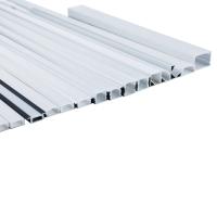 China Plasterboard Flush Mounted Aluminium Led Profile For Architectural Gypsum for sale