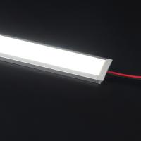 China Milky Anodized U Shape Aluminium Profile For Kitchen Light Recessed for sale