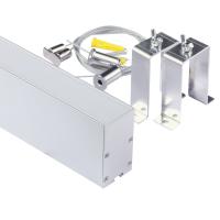 China 1M 2M U Shape Led Aluminum Channel Wall Indoor Lighting Powder Coated for sale