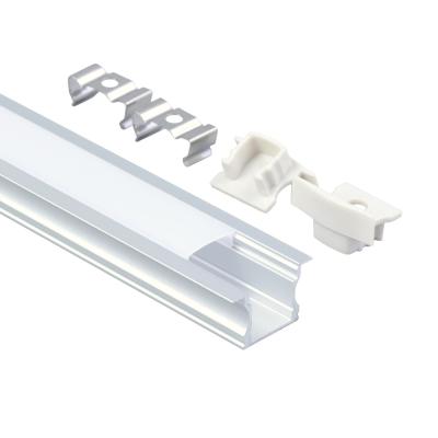 China Wardrobe Recessed LED Profiles U Shape Heat Sink Led Aluminum Extrusion for sale