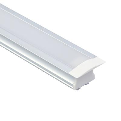 China 19mm Indoor Wall Led Profile Recessed Decorative Wardrobe Light Plaster for sale