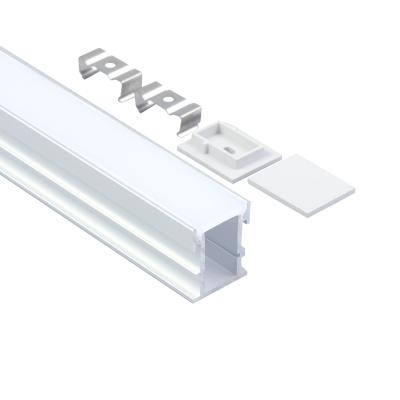 China 6063 Aluminum Alloy Led Strip Light Channel Heat Sink Surface Led Extrusion Profile for sale
