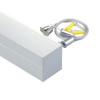 China 40mm Suspended Led Aluminum Profile Ceiling Lighting Fixtures Decorative for sale