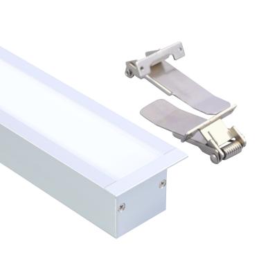 China U Shape 6063 Led Strip Aluminum Channel Suspended Led Extrusion Profile for sale