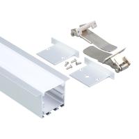 China U Shape 6063 Led Strip Aluminum Channel Suspended Led Extrusion Profile for sale