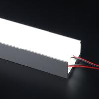 China 6063 T3 Square Led Strip Light Aluminium Profile For Home Lighting for sale
