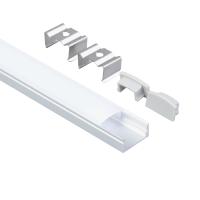 China Decorative Home Light Led Strip Aluminum Profile With PC Cover for sale