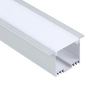 China Alloy 6063 Wall Recessed Suspended Led Aluminum Channel 48x32mm for sale