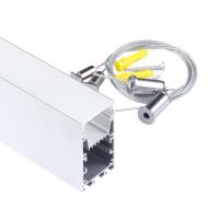 China U Shape Suspended Led Aluminum Profile Channel For Office Lighting for sale