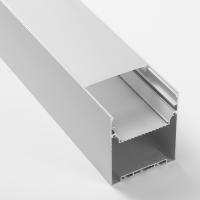 China Linear Light Aluminum LED Profile With Heatsink Tray LED Driver Built In for sale