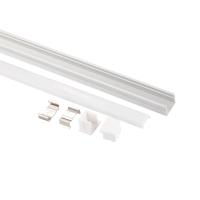 China Indoor Aluminum Recessed Led Strip Profile For Linear Led Strip Lighting for sale