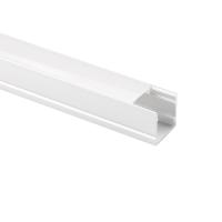 China 20mm Width U Shape Led Aluminum Profile PC Cover Kitchen Wardrobe Light for sale