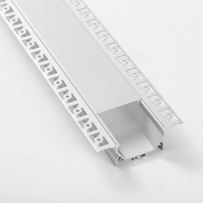 China Gypsum Trimless Recessed Aluminium Led Channel Ceiling Mount Linear Light for sale