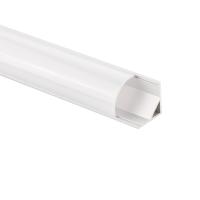 China 1m 2m 3m Length V Slot Led Profile Light , Corner Lighting Led Extrusion Profile for sale