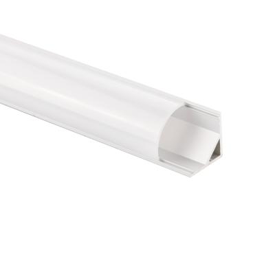 China 1m 2m 3m Length V Slot Led Profile Light , Corner Lighting Led Extrusion Profile for sale