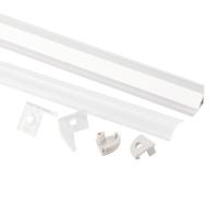 China 1m 2m 3m Length V Slot Led Profile Light , Corner Lighting Led Extrusion Profile for sale
