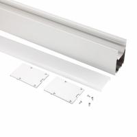 China 50x75mm Up Down Double Side Suspended Aluminum Extrusion Profile For Led Strip Light for sale