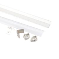 China 30mm Size V Shape 90 Degree Corner LED Profile Aluminum For LED Strips for sale