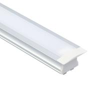China U Shape Furniture LED Light Aluminum Channel , Silver Aluminum Recessed LED Profile for sale