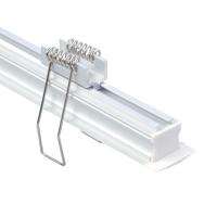 China U Shape Furniture LED Light Aluminum Channel , Silver Aluminum Recessed LED Profile for sale