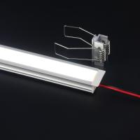 China U Shape Furniture LED Light Aluminum Channel , Silver Aluminum Recessed LED Profile for sale
