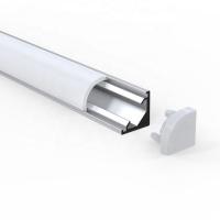 China Aluminum Alloy LED Strip Light Corner Profile Anodized painting For Indoor for sale
