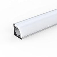China Aluminum Alloy LED Strip Light Corner Profile Anodized painting For Indoor for sale