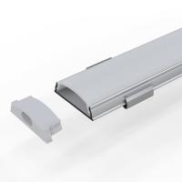 China Channel Bendable LED Strip Light Aluminum Profile With Anodized Painting for sale