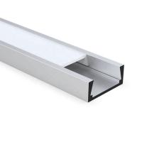 China 6063 Surface Mounted LED Profile , LED Light Aluminium Housing OEM ODM for sale