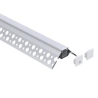China Recessed Extrusion Drywall Aluminium Profiles For Wardrobe Office for sale