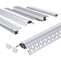 China Recessed Extrusion Drywall Aluminium Profiles For Wardrobe Office for sale