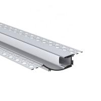 China U Shape Plasterboard LED Profile 6063 Aluminum Alloy Material for sale