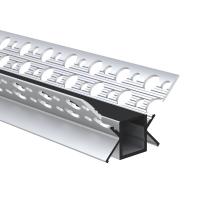 China 13mm Wide Recessed Plasterboard LED Profile For Architectural Gypsum Ceiling for sale