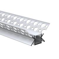 China 13mm Wide Recessed Plasterboard LED Profile For Architectural Gypsum Ceiling for sale