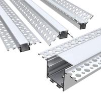 China Decorative Drywall LED Strip Plasterboard Profile for Wardrobe for sale