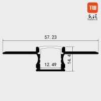 China Decorative Drywall LED Strip Plasterboard Profile for Wardrobe for sale