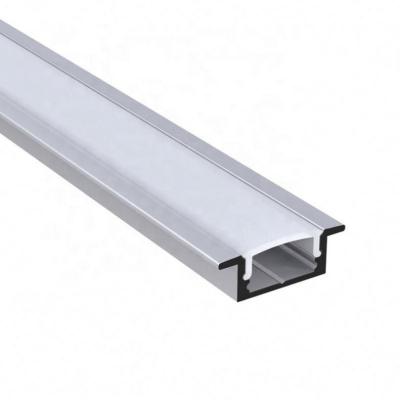China Surface Mounted Recessed LED Profiles 17mm width 7.8mm height For Cabinet Light for sale