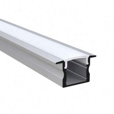 China Aluminum Alloy Recessed LED Profiles For Office Wardrobe Cinema for sale