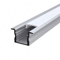 China Aluminum Alloy Recessed LED Profiles For Office Wardrobe Cinema for sale