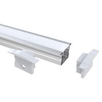 China Aluminum Alloy Recessed LED Profiles For Office Wardrobe Cinema for sale