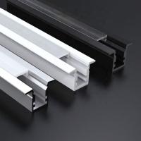 China Profiles Aluminium Extrusion For LED Strip Lighting Square Anodized for sale