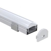 China Extruded Mounted LEDs Aluminium Profile , Flexible Stair Profile With LED OEM for sale