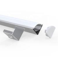 China Black Corner LED Profile 16MM x 16MM Aluminum Alloy Material For LED Strip for sale