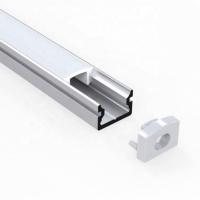 China Square Shape Surface Mounted LED Profile 6063 Aluminum Material For Kitchen Cabinet for sale