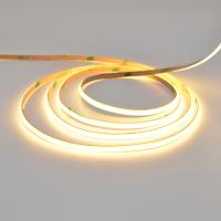 China 4mm Warm White LED Strip Light , 3000K 6000K 12 Volt COB LED Strip for sale