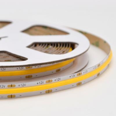 China 8mm Width COB LED Strips , 3000k Warm White LED Strip DC 12 Volt for sale