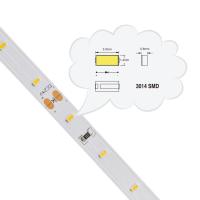 China White SMD 3014 LED Strip , IP20 SMD Flexible LED Strip Lights 120 LEDs / M for sale