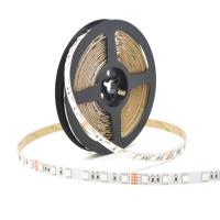 China Flexible LED Strip Light 5050 Set RGB DC 24V 12V 60 Leds For Building for sale