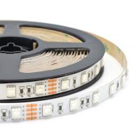 China Flexible LED Strip Light 5050 Set RGB DC 24V 12V 60 Leds For Building for sale
